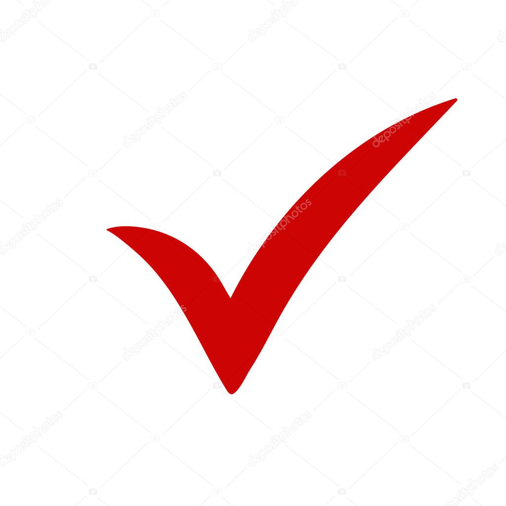 Icon: red check | Red tick. Red check mark. Tick icon. — Stock Vector ... Icon: red check | Red tick. Red check mark. Tick icon. — Stock Vector ...