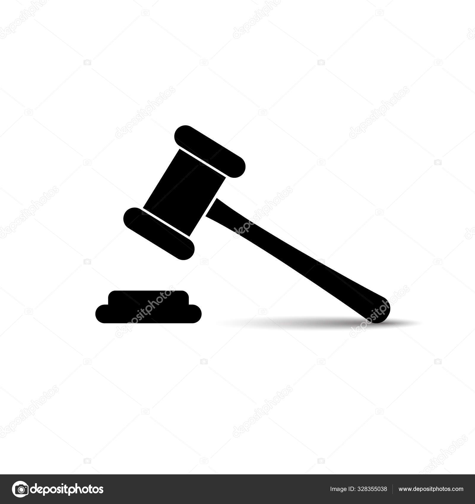 Judge Hammer Icon