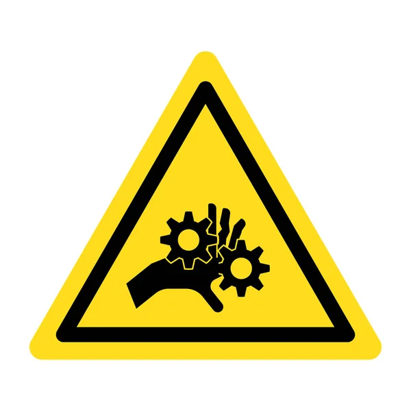 Safety signs warning triangle sign vector pictogram BGV A8 Icon hand ...