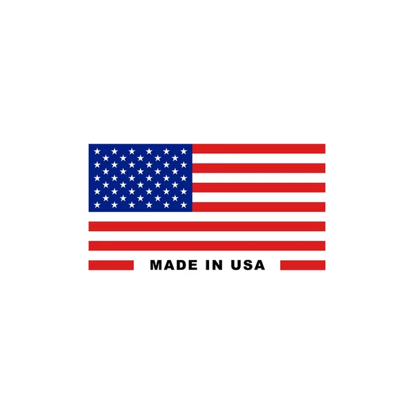 American flag logo imágenes de stock de arte vectorial | Depositphotos