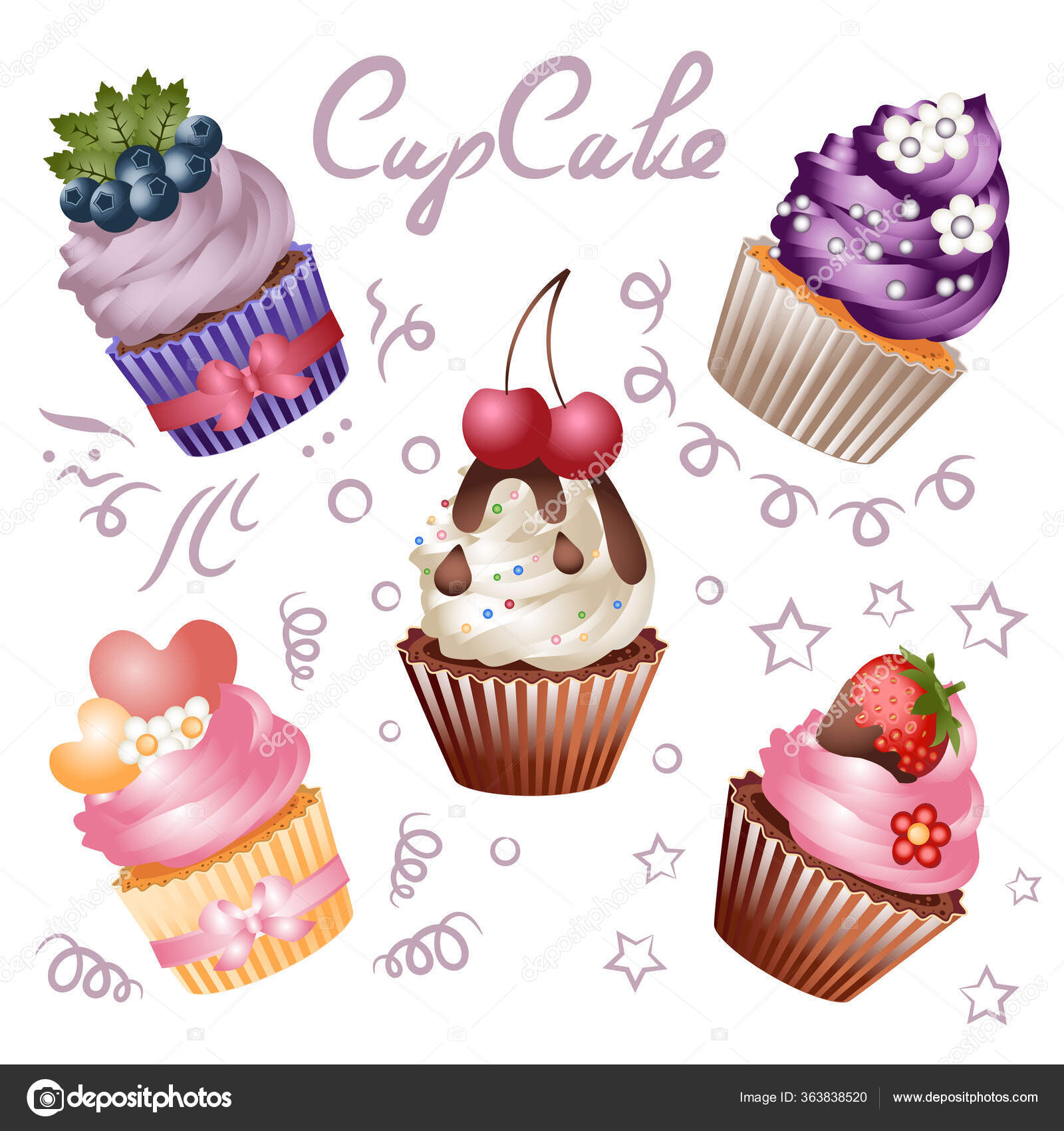 Cute Real Cupcake Backgrounds