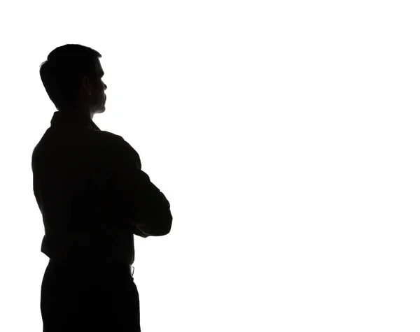 Man Looking Back Silhouette