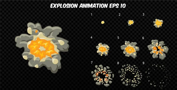 Fire animation Vector Art Stock Images | Depositphotos