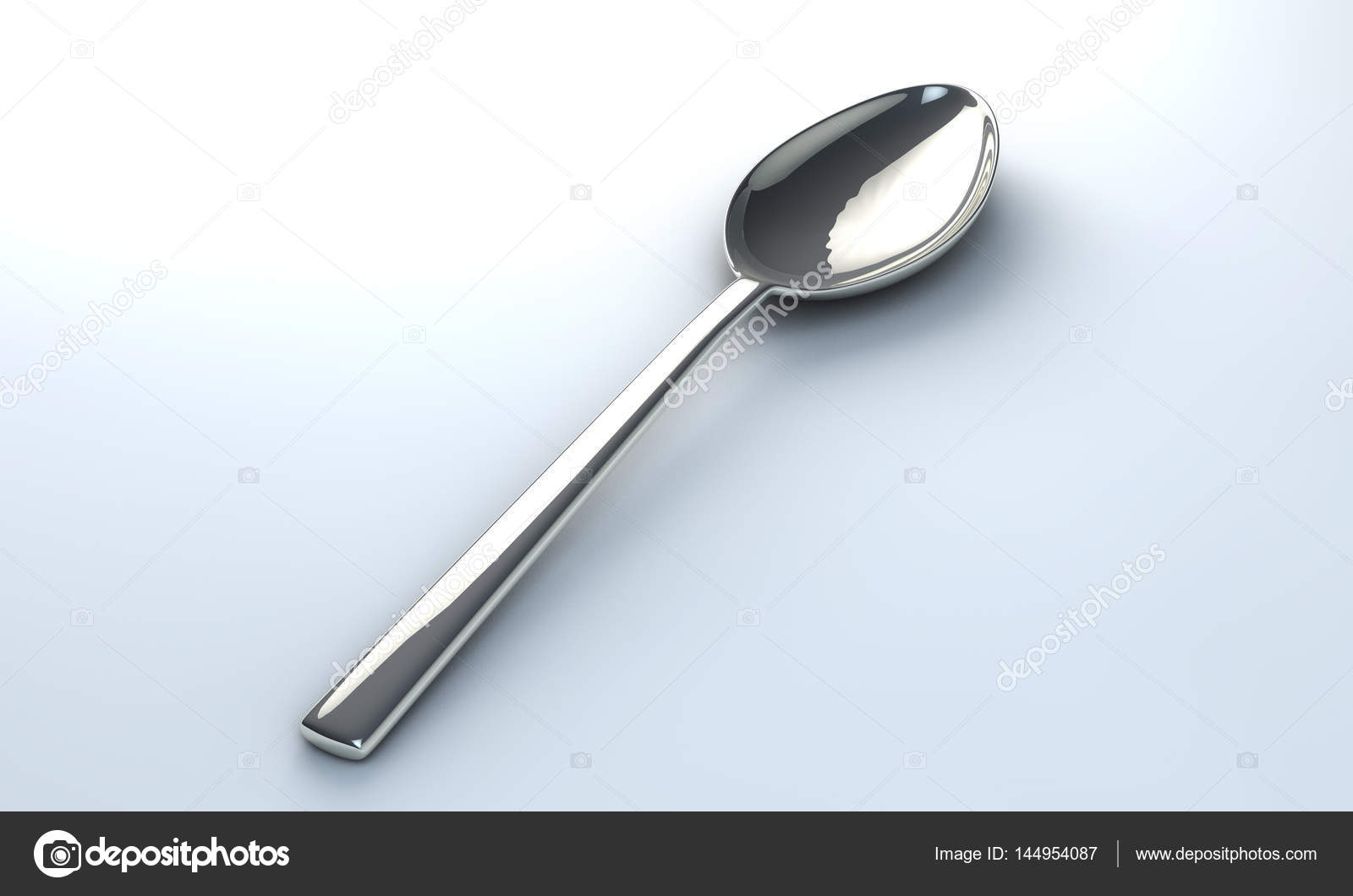 3d rendering of a spoon — Stock Photo © Vadarshop #144954087