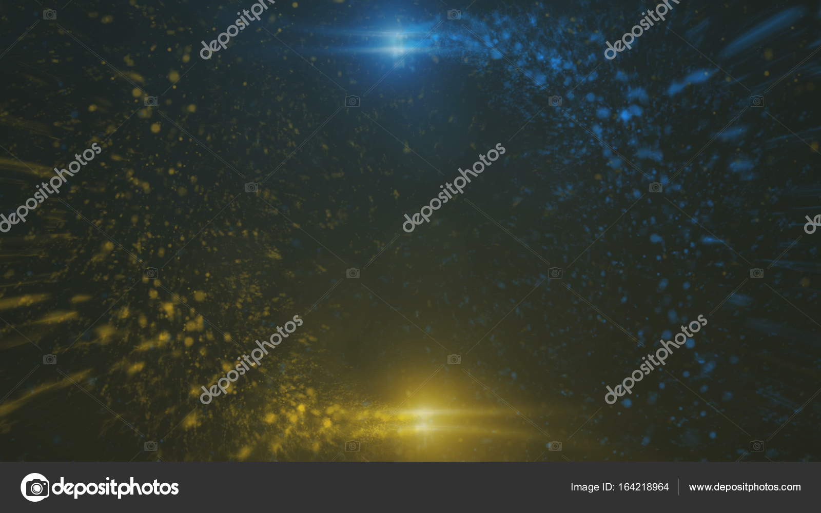 Opening intro Flash light, Lens flare, Particles Stock Photo by ...