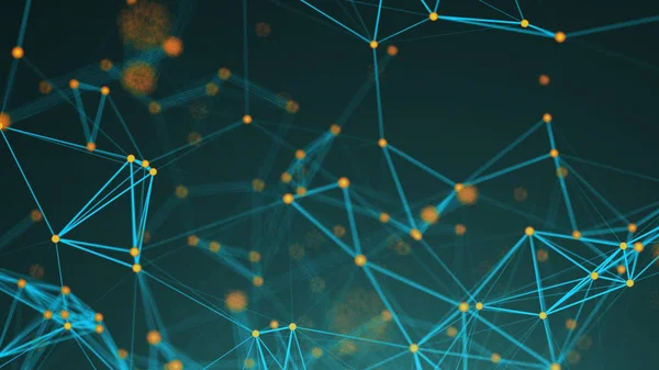 Abstract connection dots. Technology background. Digital illustration ...