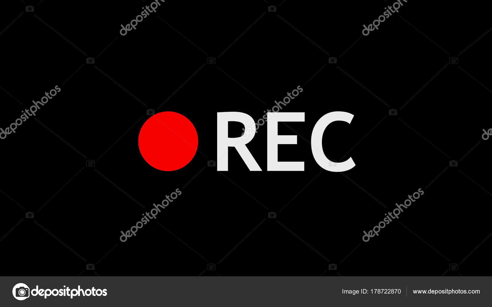 Record symbol. Digital illustration Stock Photo by ©Nadezhda2000 178722870