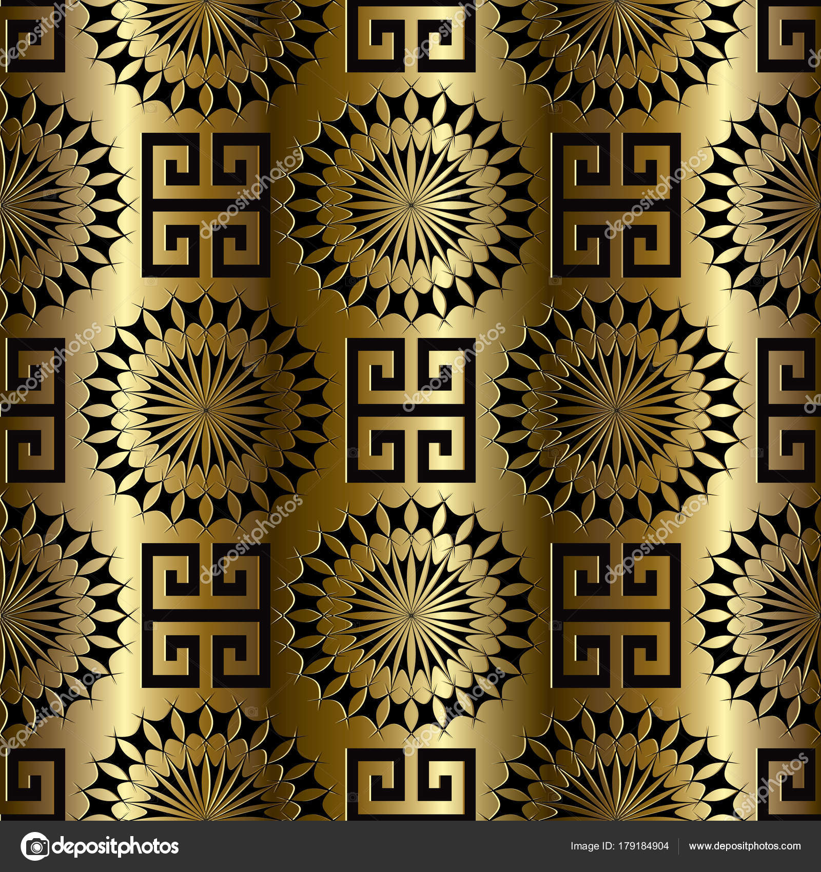 Gold Greek Key Background Z76001 Geometric Greek Key Lines Modern