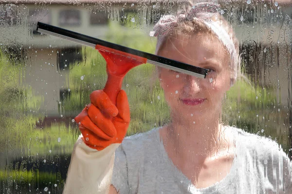Funny window cleaner Stock Photos, Royalty Free Funny window cleaner ...