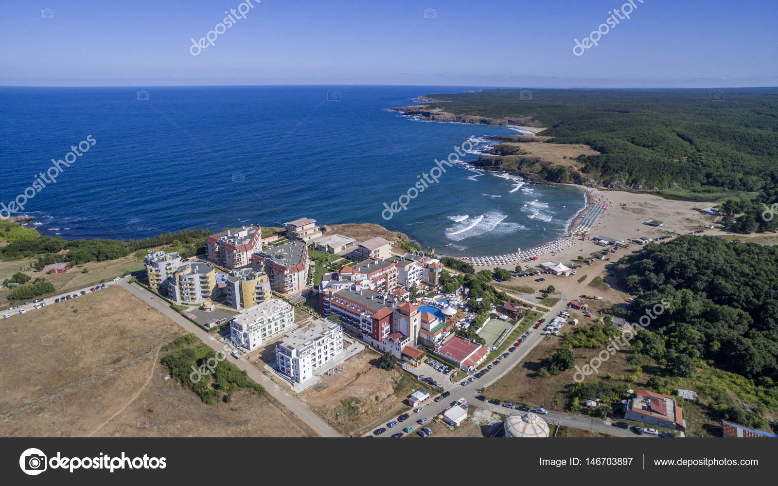 Butamyata beach, Sinemorets, Bulgaria — Stock Photo © naskopi #146703897