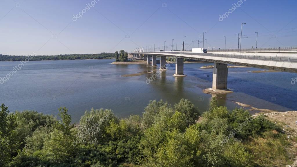 El puente del Danubio en Vidin y Calafat, Bulgaria 2025