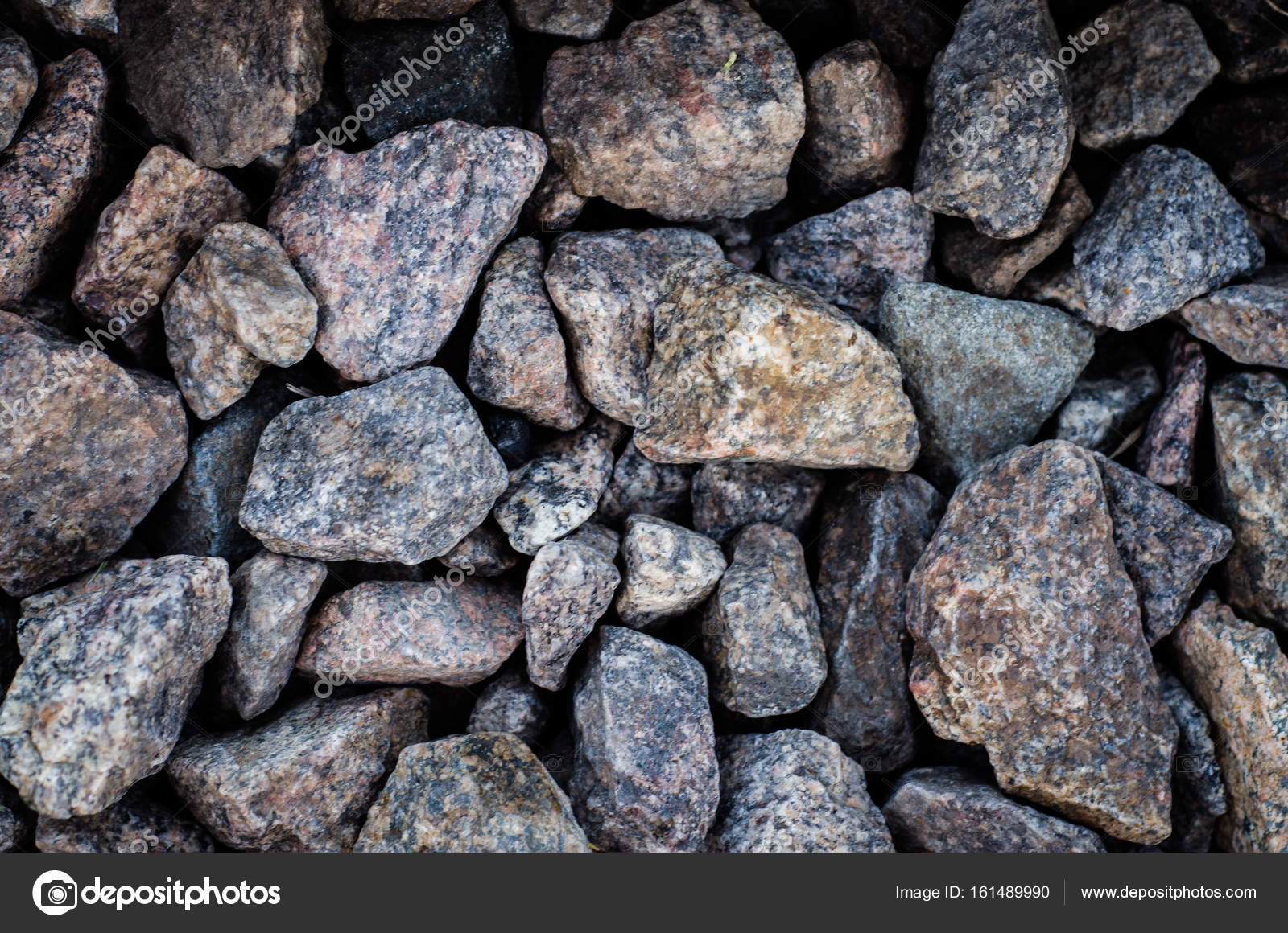 Stone brick rock texture, stone background. Selective focus Stock Photo ...