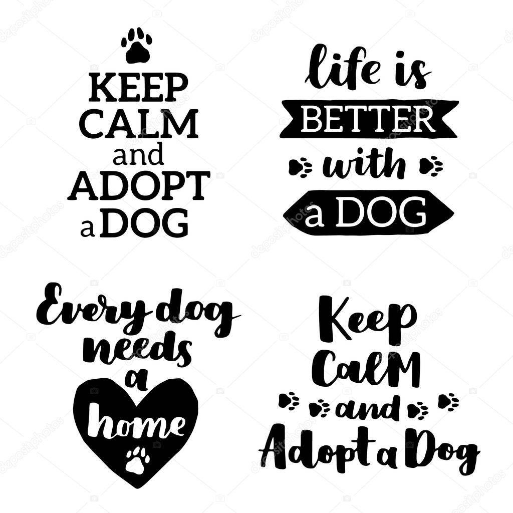 Conjunto de letras vectoriales con decir acerca de la adopci n de ...