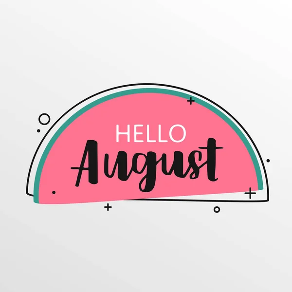 Bienvenue août images vectorielles, Bienvenue août vecteurs libres de ...