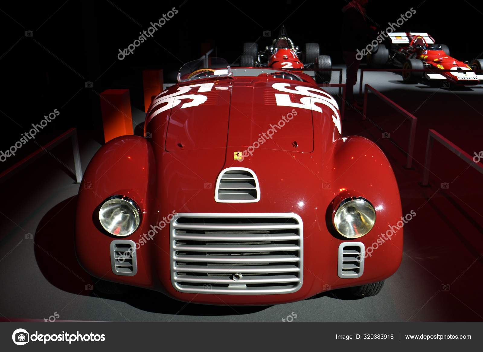 Circuito Mugello Octubre 2019 Primer Ferrari 125 Año 1947 Exhibición ...