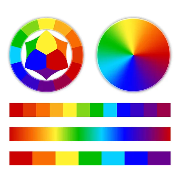 Set of rainbow gradients Stock Vector Image by ©SvetlanaWSE #163961932