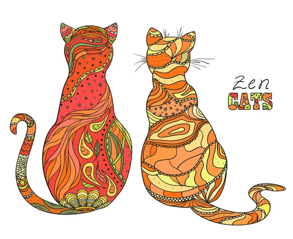 Cat drawing japanese Vector Art Stock Images | Depositphotos