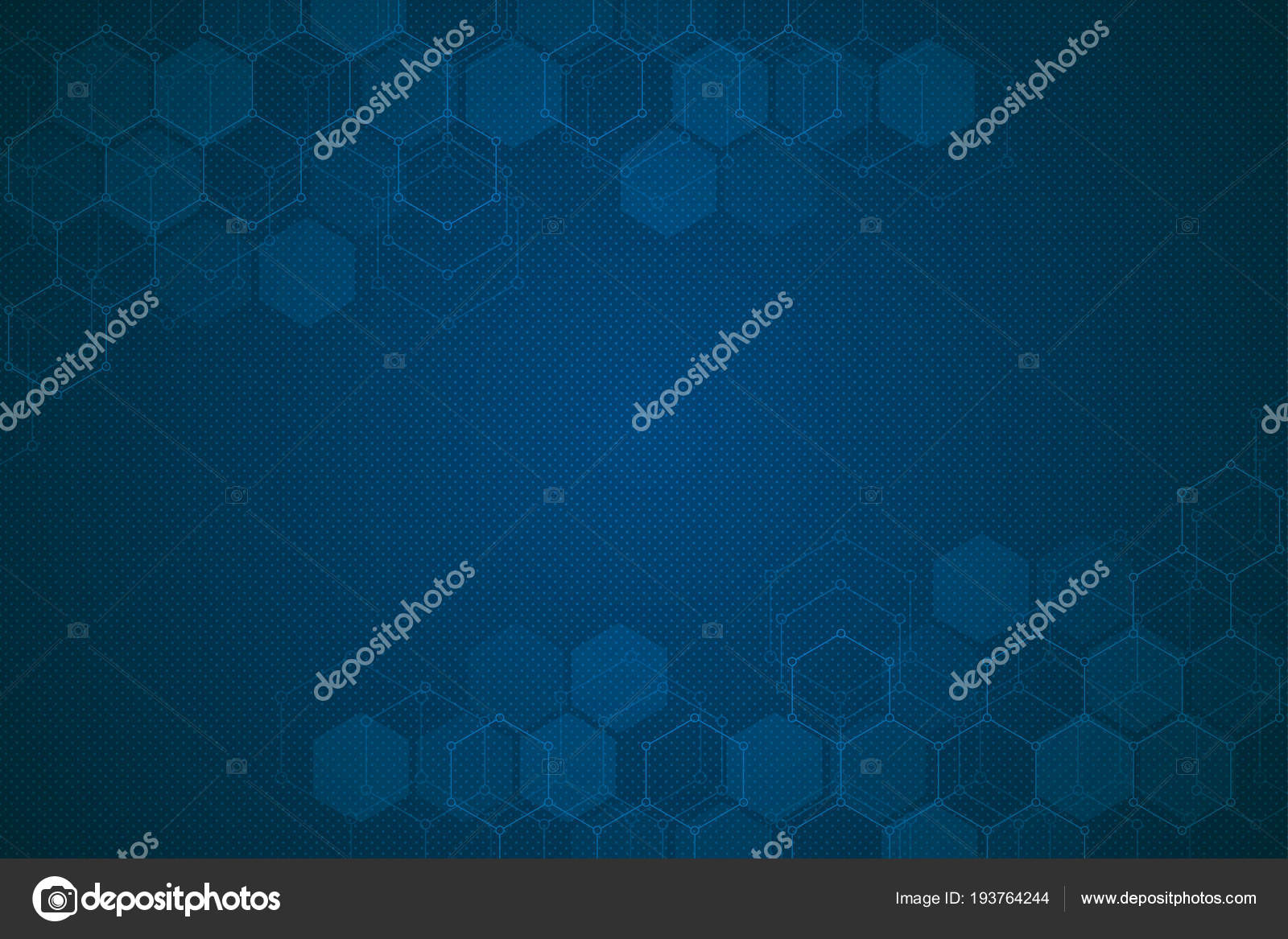 Hexagon background design. Geometric abstract background with molecular ... Hexagon background design. Geometric abstract background with molecular ...