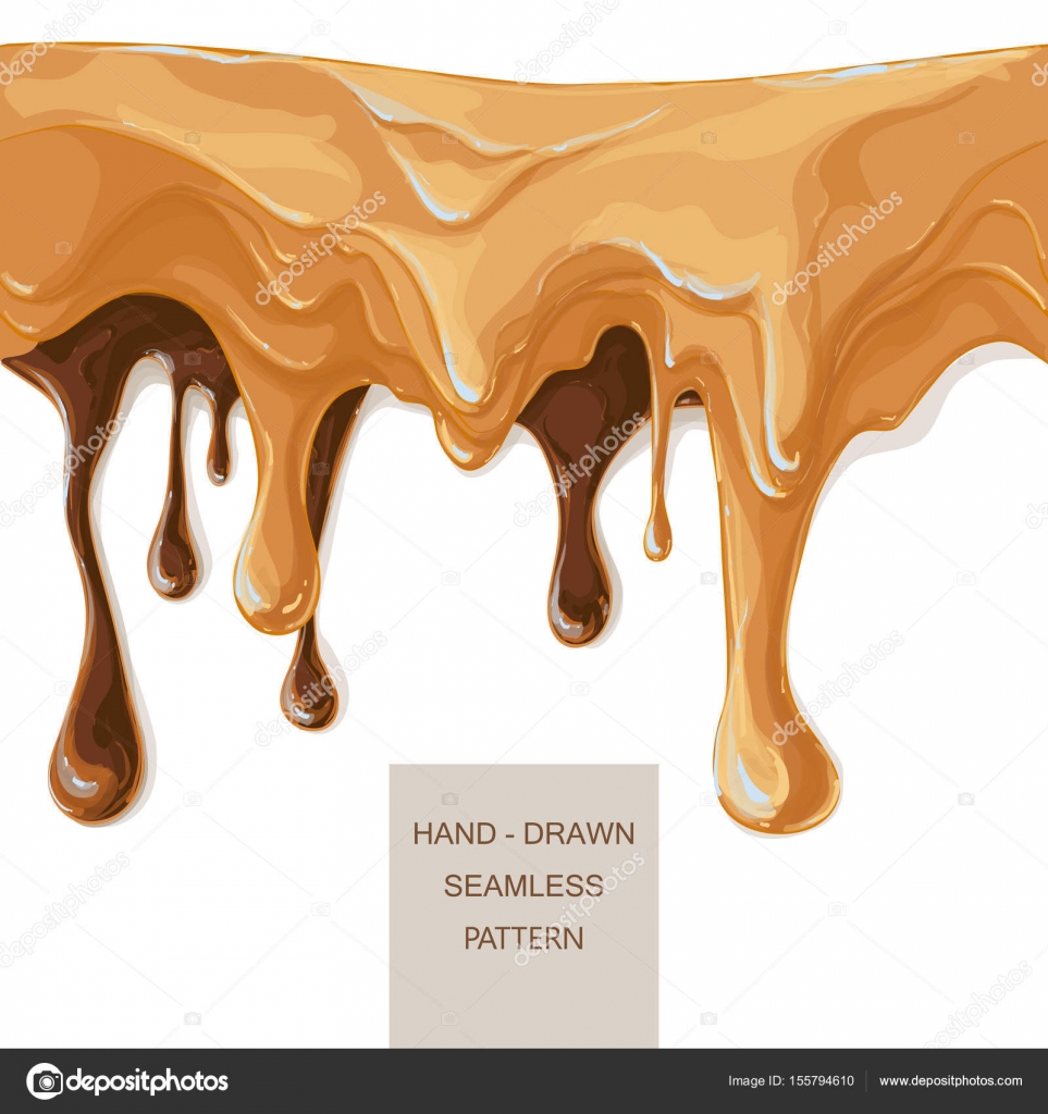 Melted Caramel Illustration