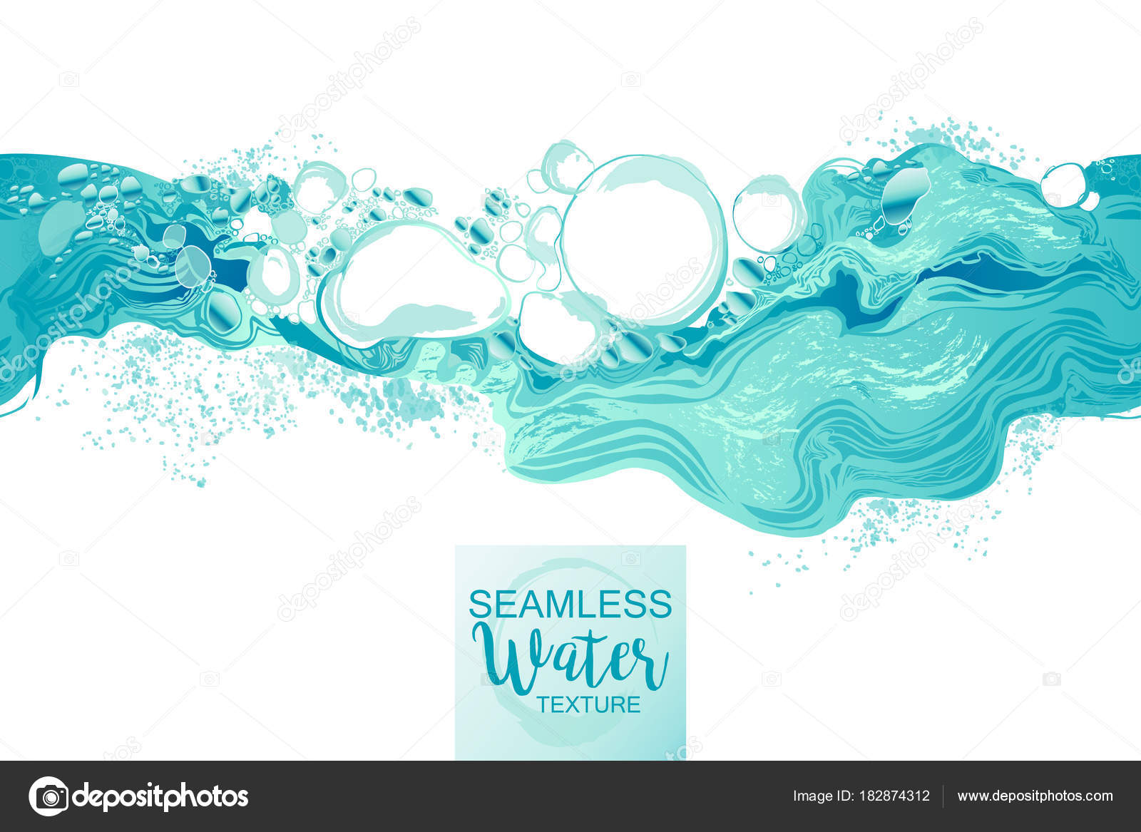Water Splash Pattern