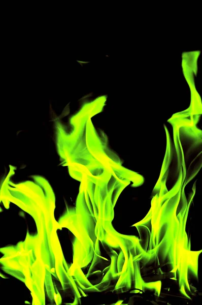 Green Fire Wallpaper