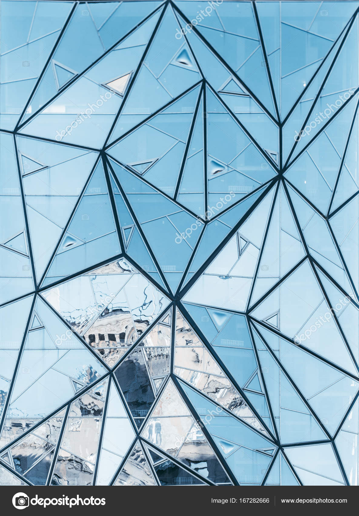 Modern glass facade reflecting street — Stock Photo © skynextphoto ... Modern glass facade reflecting street — Stock Photo © skynextphoto ...