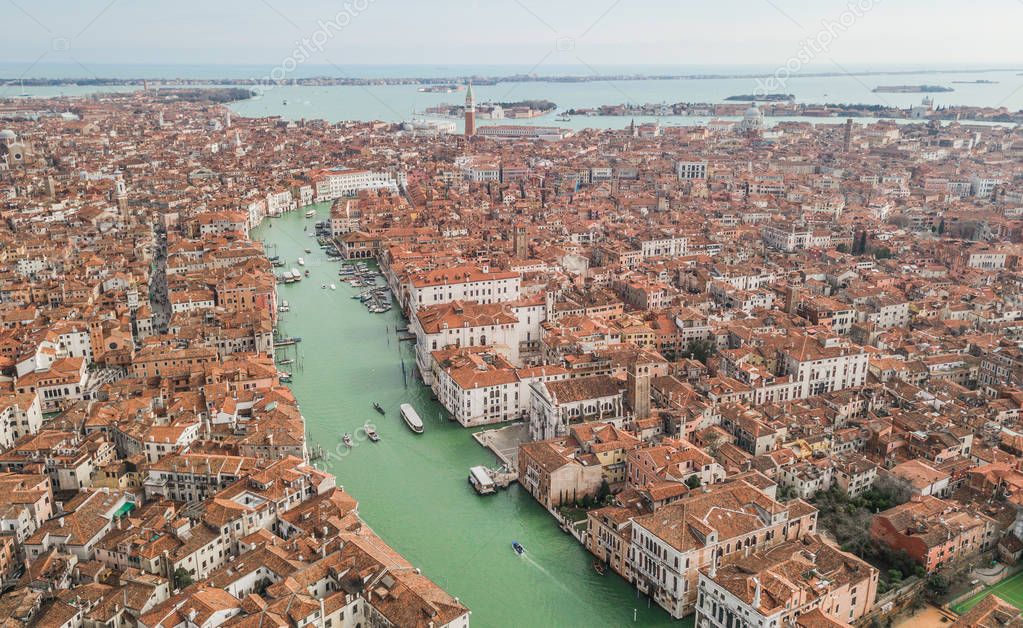 Aerial view of Venice — Stock Photo © a_medvedkov #189622010