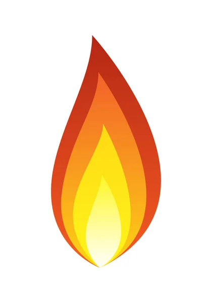 Big Fire Flame Illustration Stock Vector by ©wisnukrist 325419220