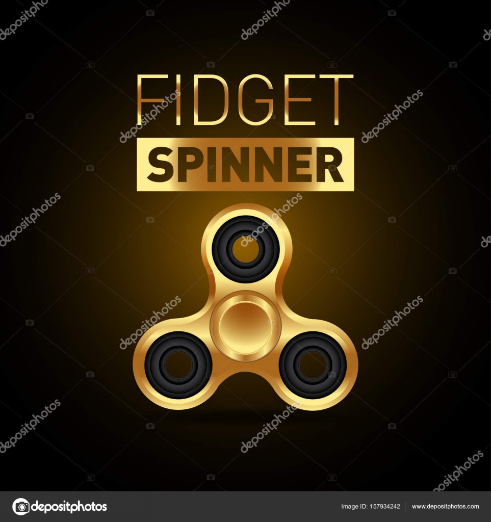 Three-bladed fidget spinner Stock Vector by ©ideasign 157934242
