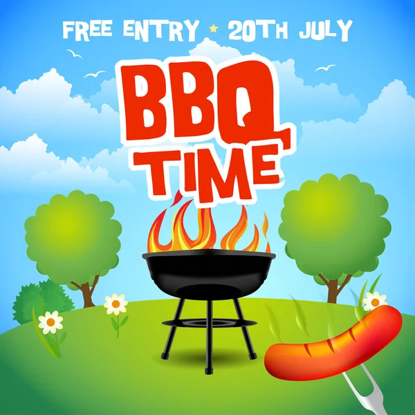 Free Summer Cookout Clipart