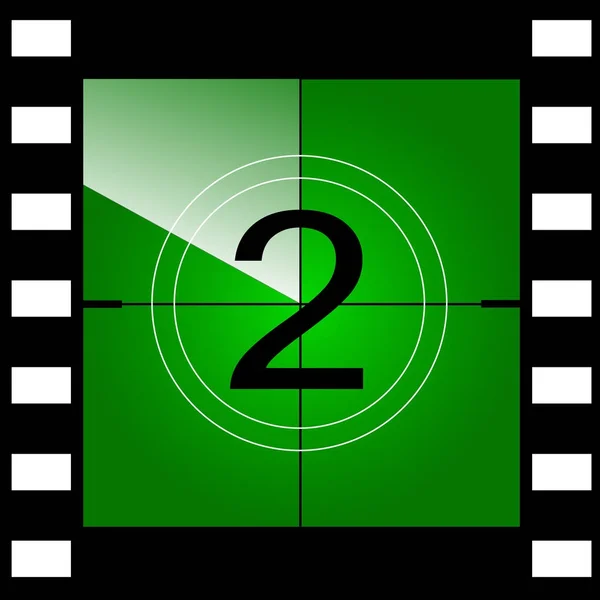 Old film movie countdown frame. Vector Stock Vector Image by ©AzFree ...