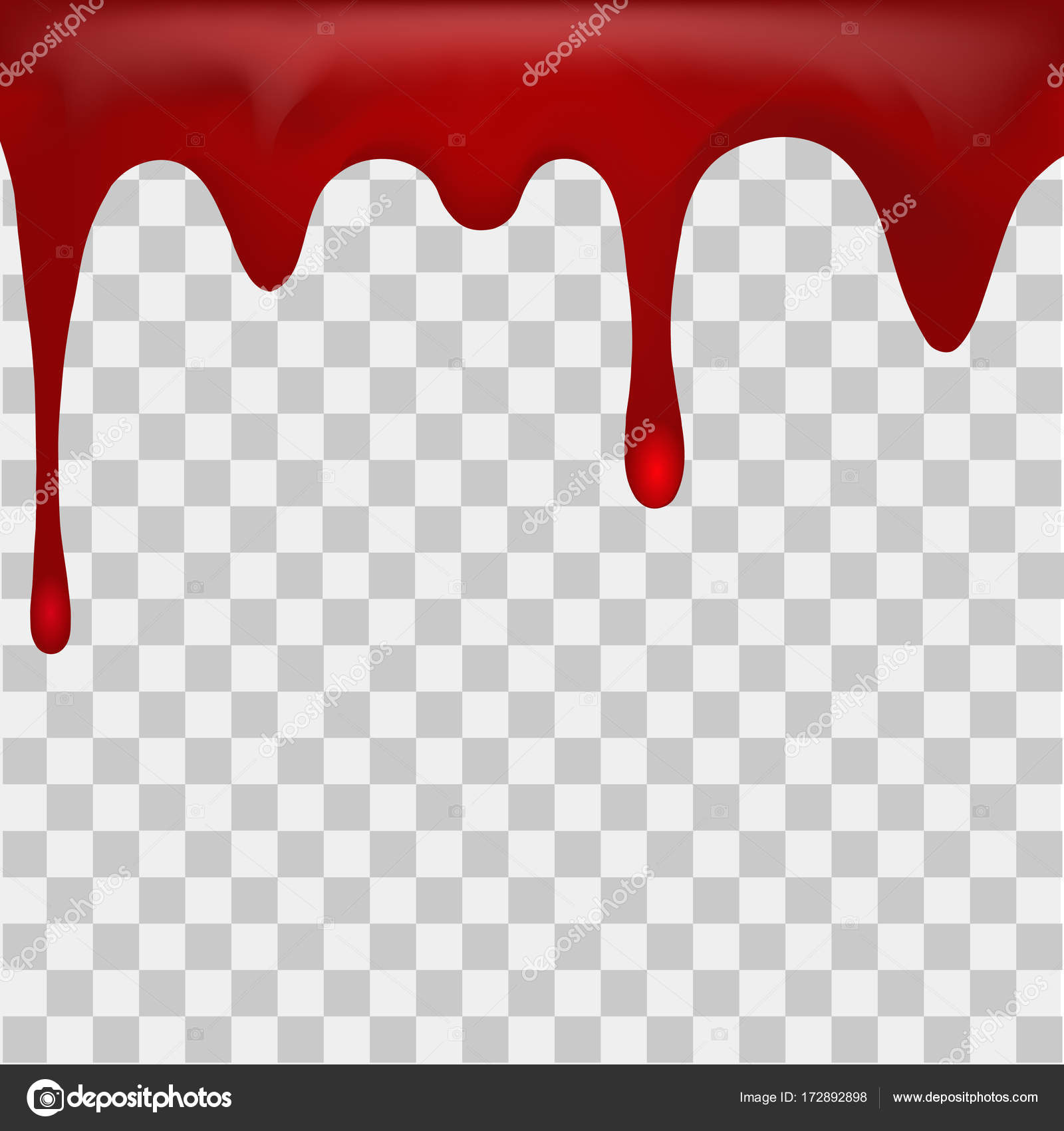 Real Dripping Blood Background