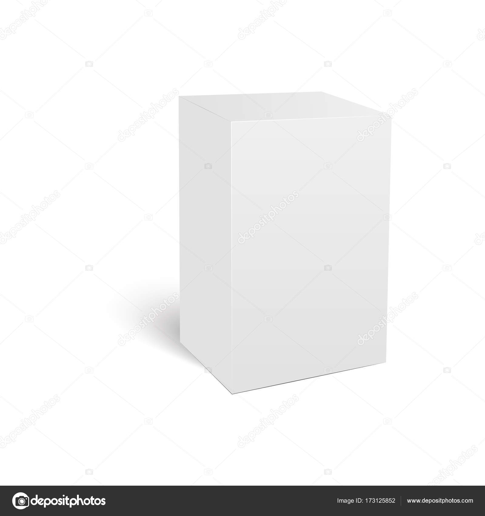 White Rectangle Vertical