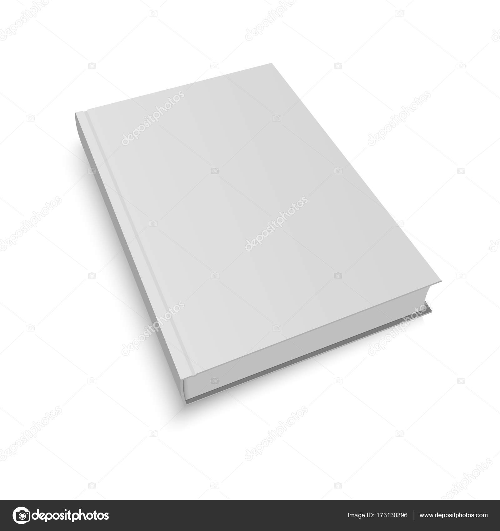 Livre fermé, couverture. Maquette pour la conception de la couverture ...