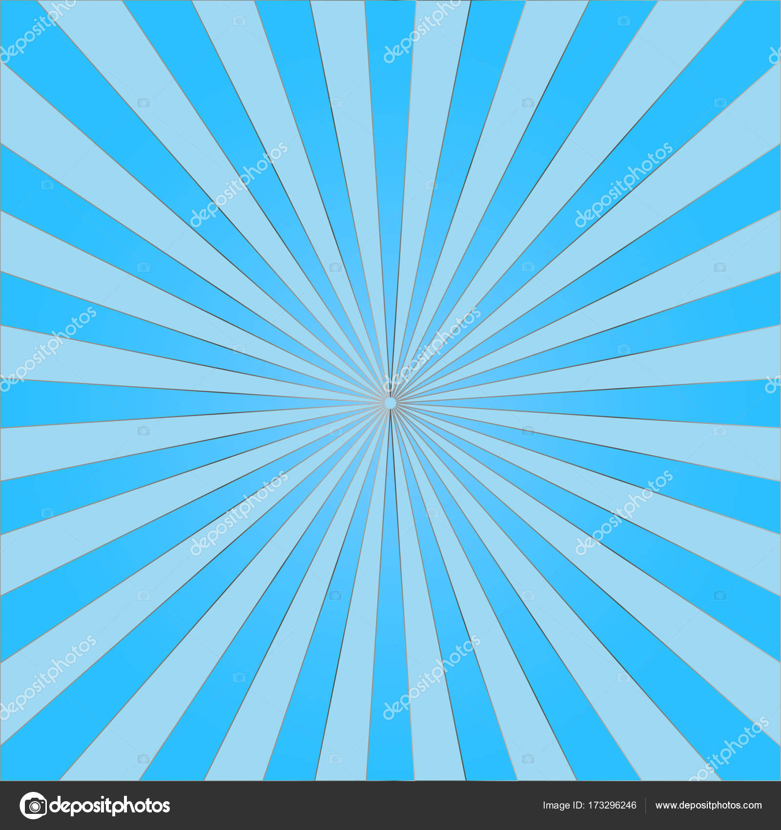Blue Rays Vector