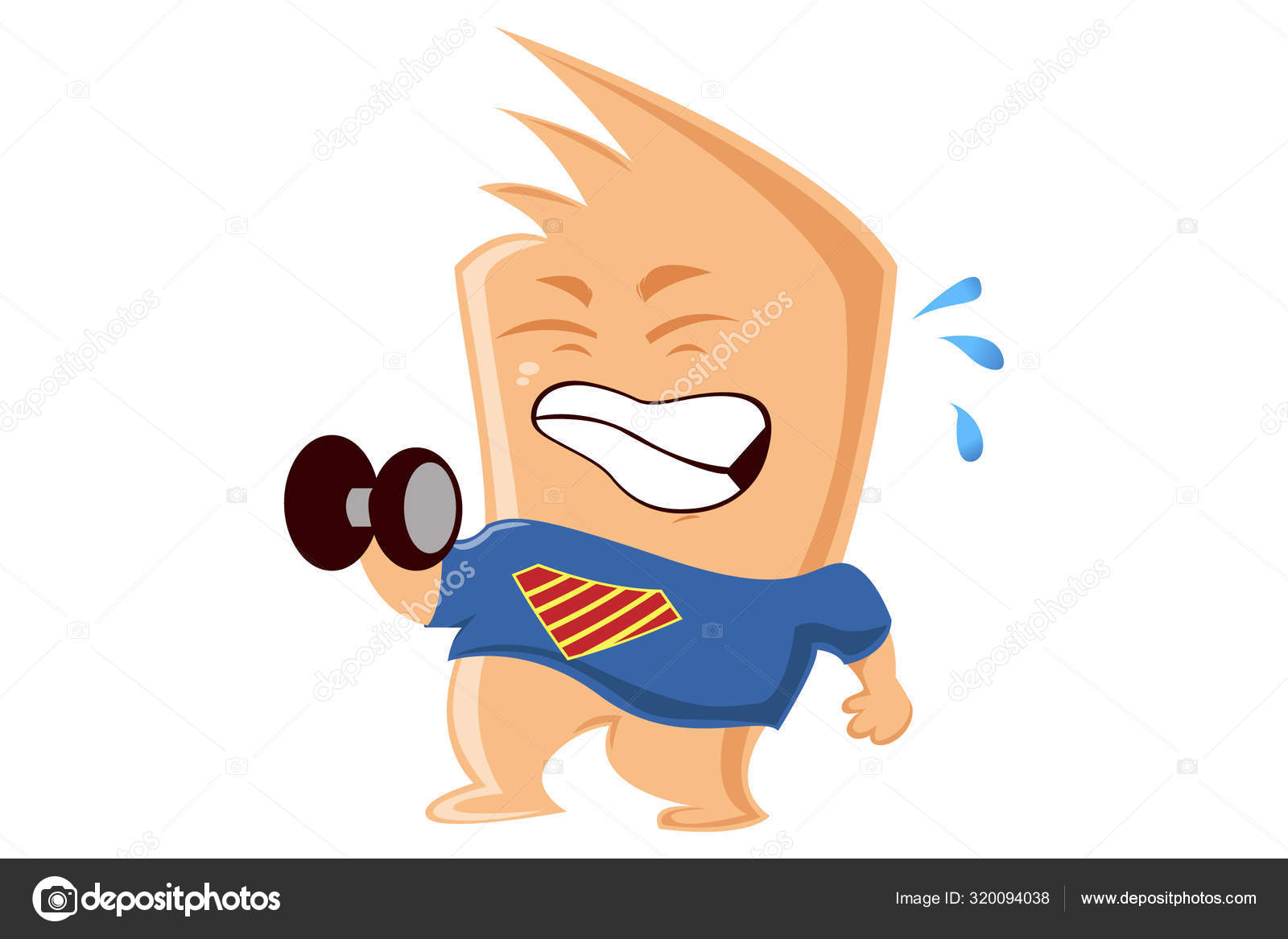 Sweating Face Clip Art