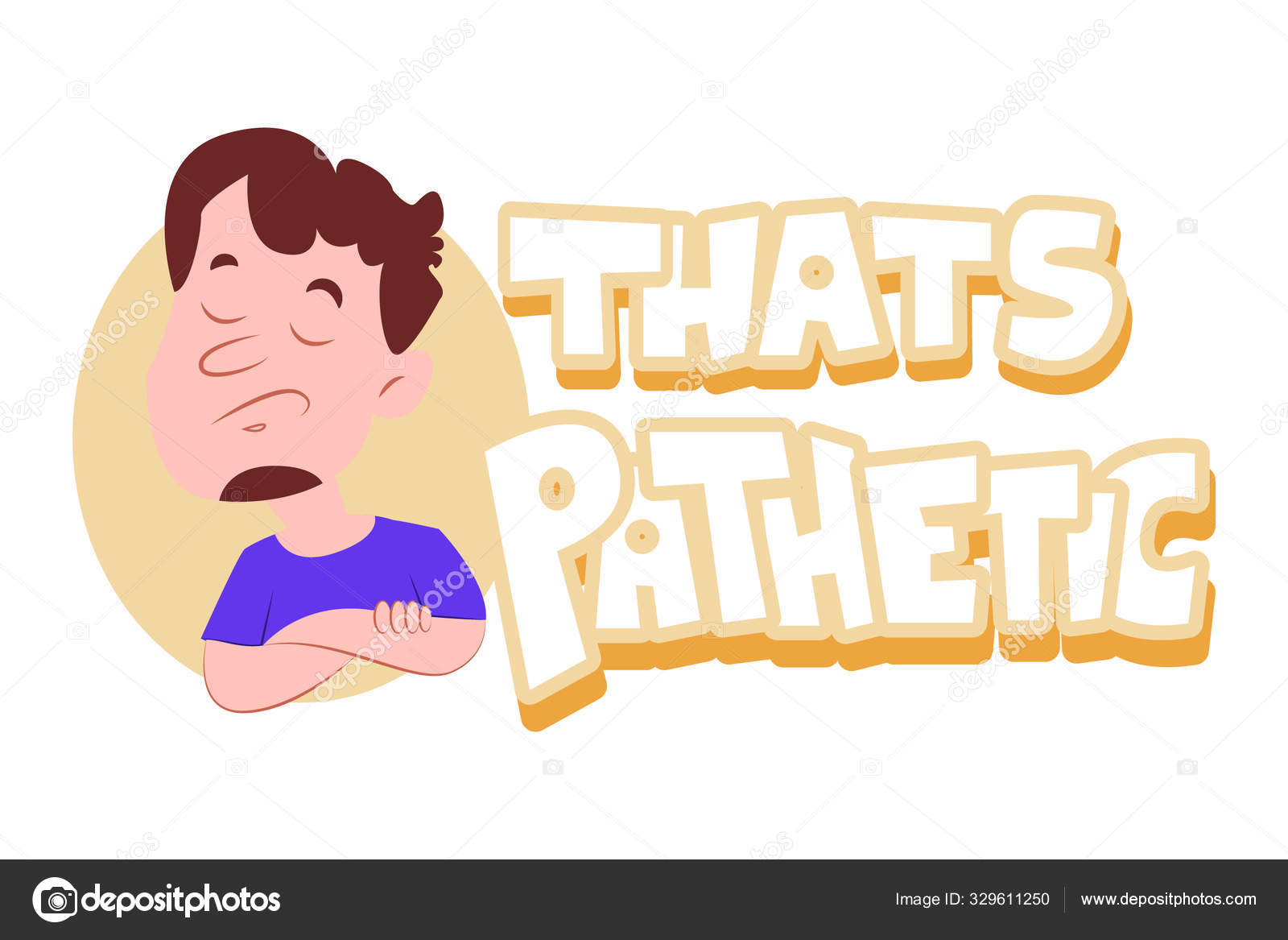 Ilustración Dibujos Animados Vectoriales Del Niño Texto Letras Que ...