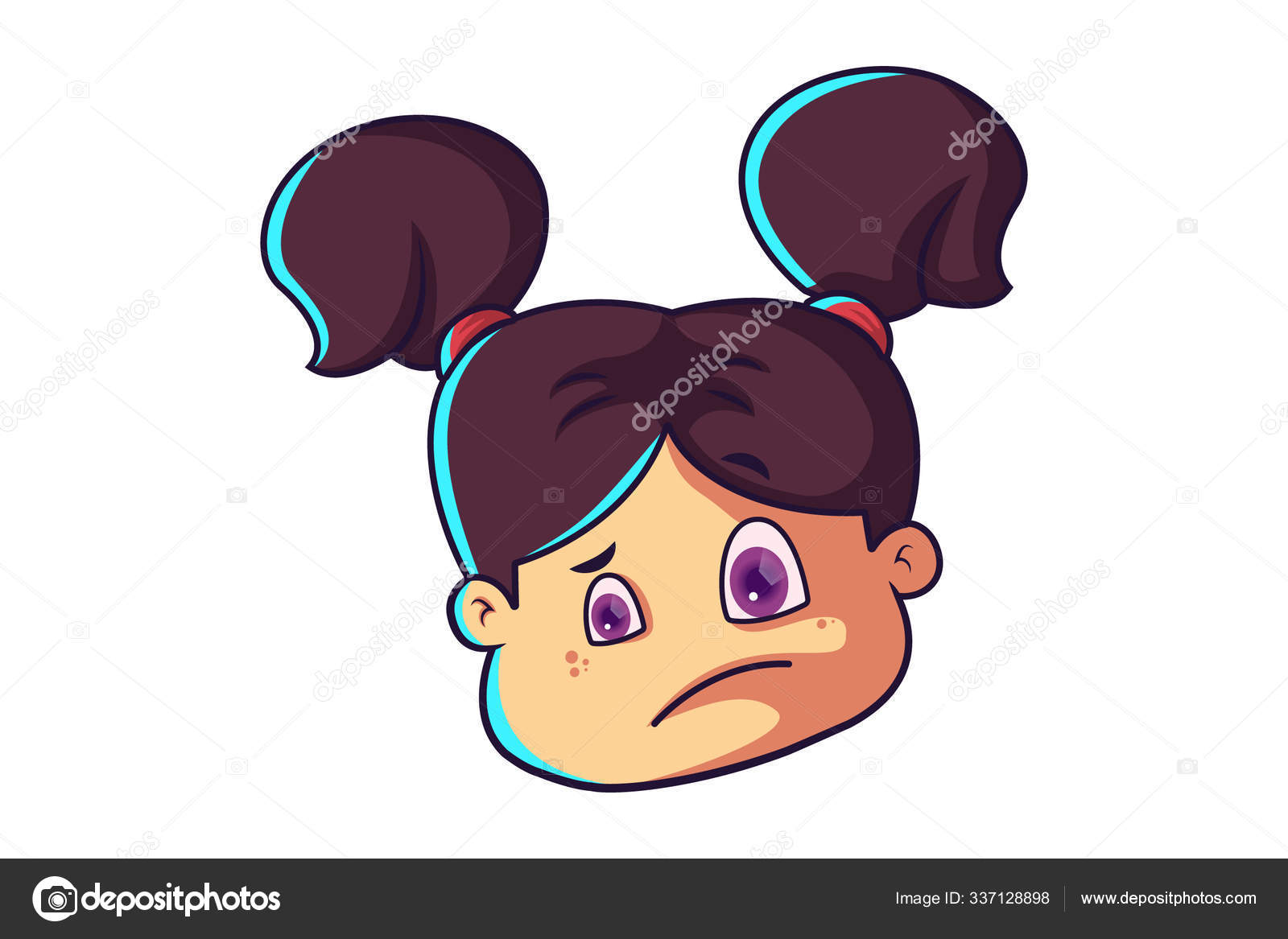 Rosto Confuso Animado