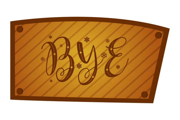 Vector Cartoon Illustration Cute Bird Saying Bye Bye Isolated White ...