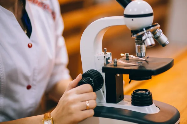 Doctor using microscope Stock Photos, Royalty Free Doctor using ...