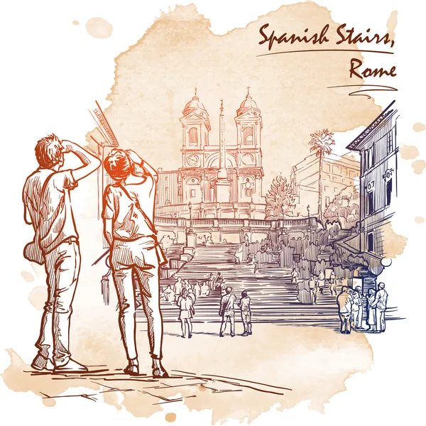 A spanish step Vector Art Stock Images | Depositphotos