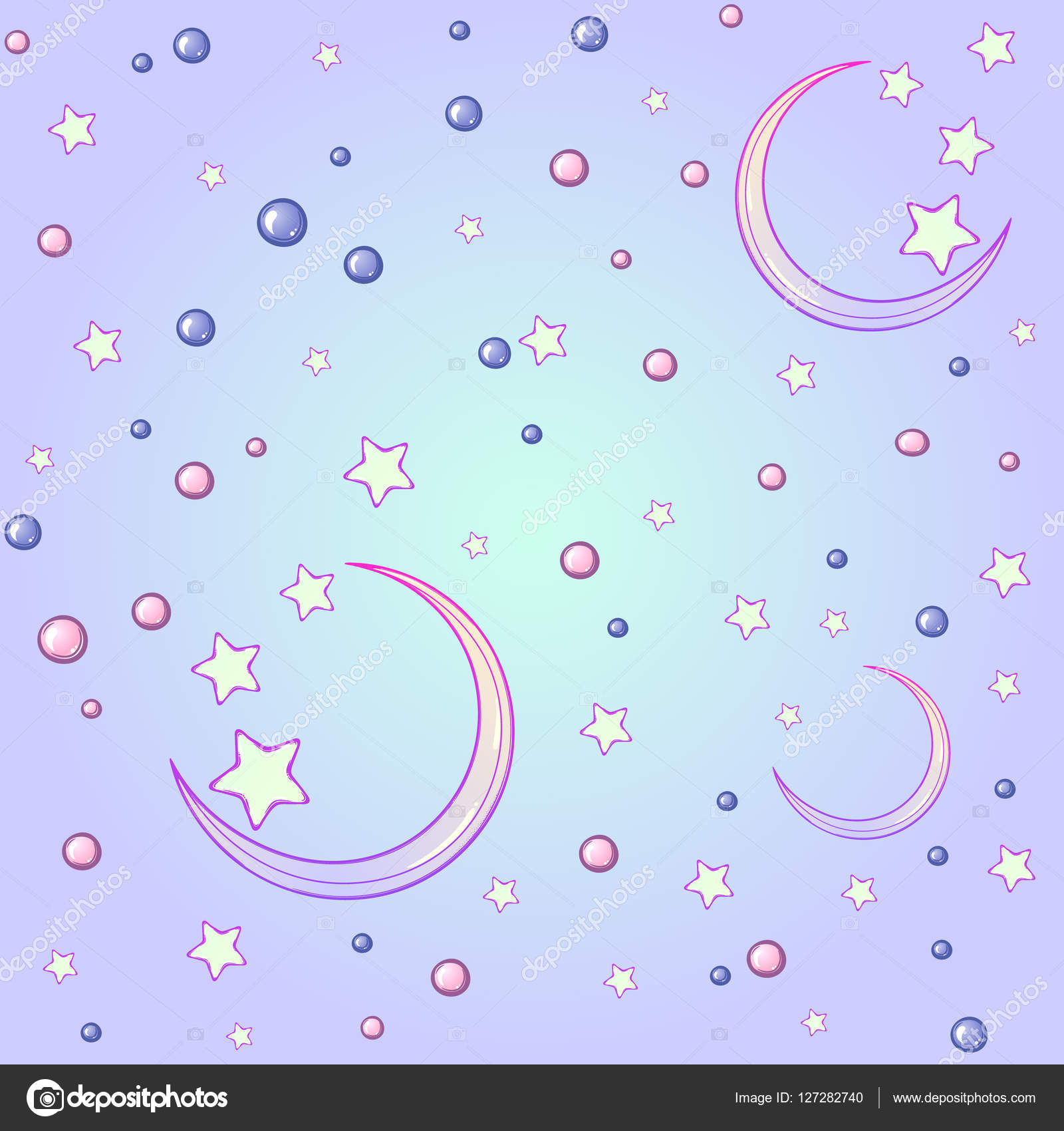 Pastel Goth Background Clouds