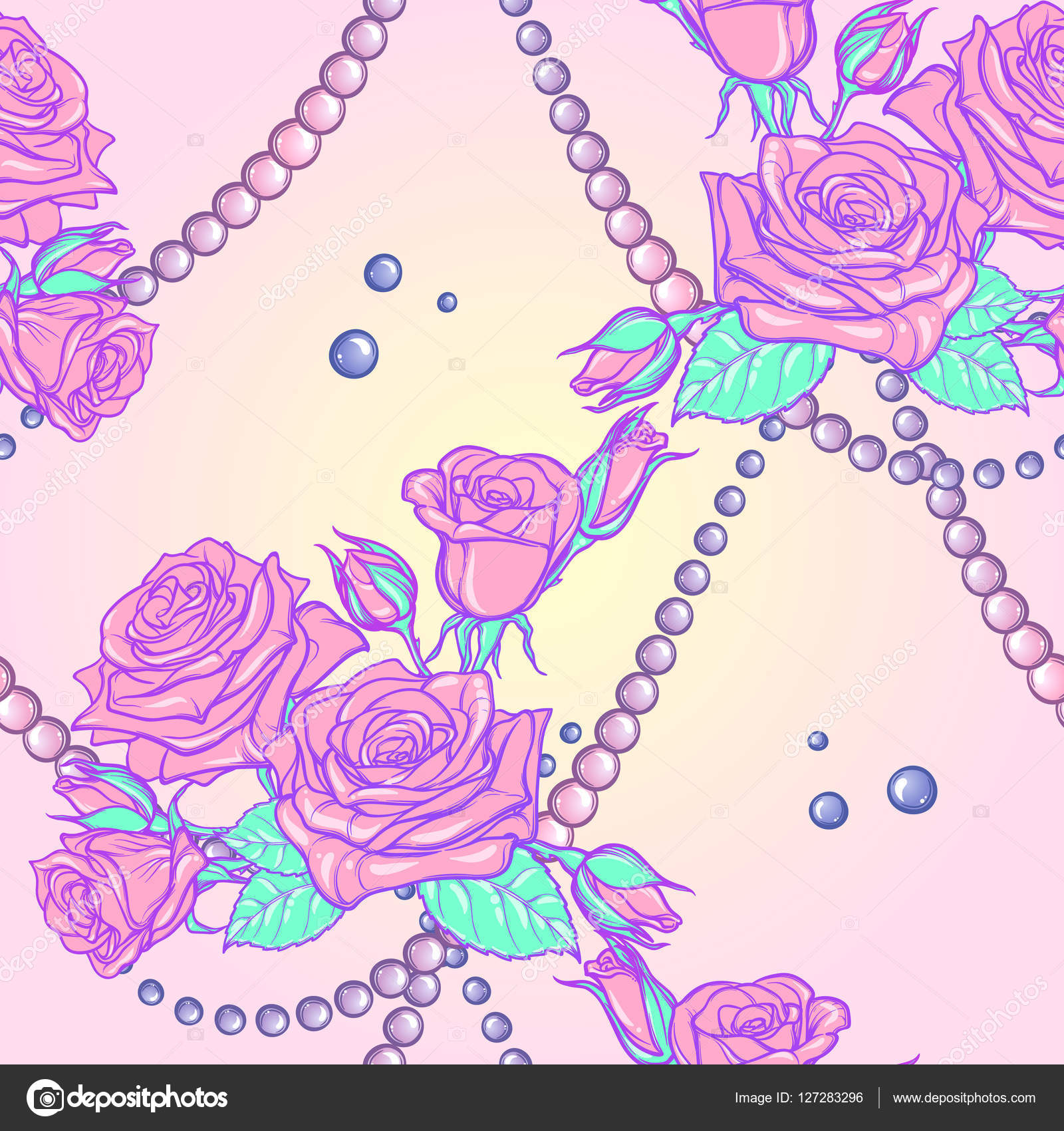 Pastel Goth Pattern