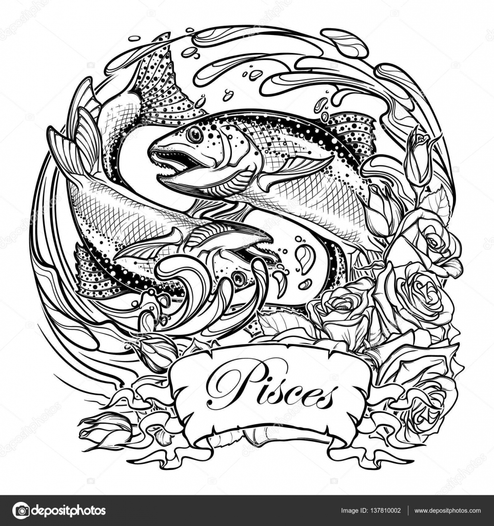 Pisces Sign Fish