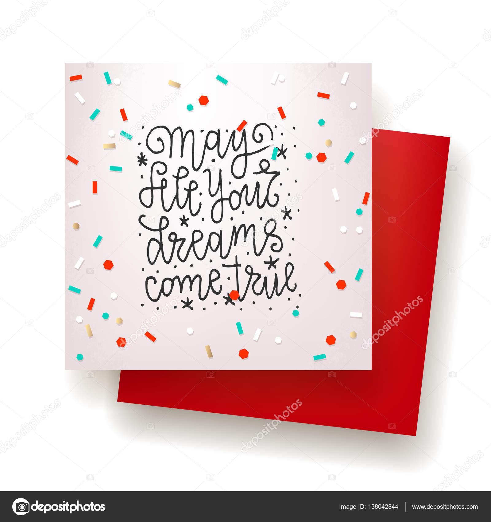 Hand lettering greeting card Stock Vector by ©tekla.pototska.yahoo.com ...