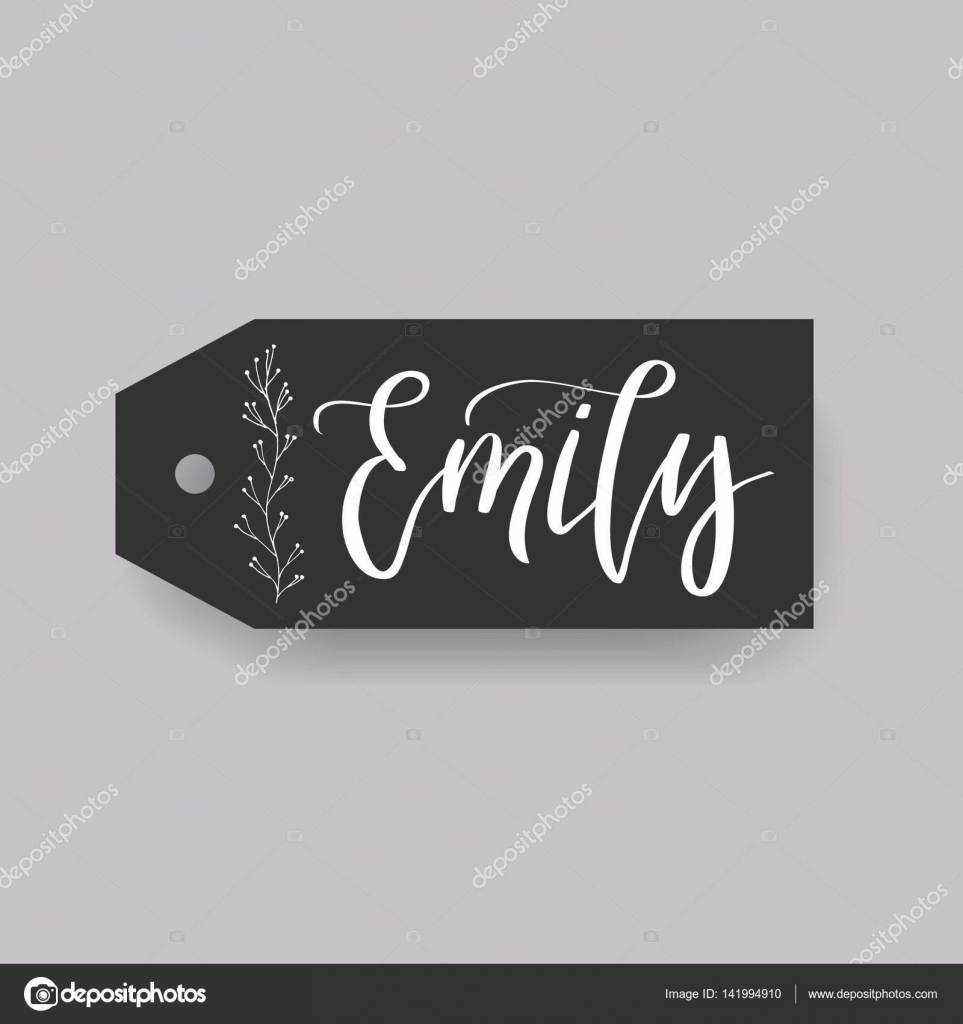 Emily Name Designs