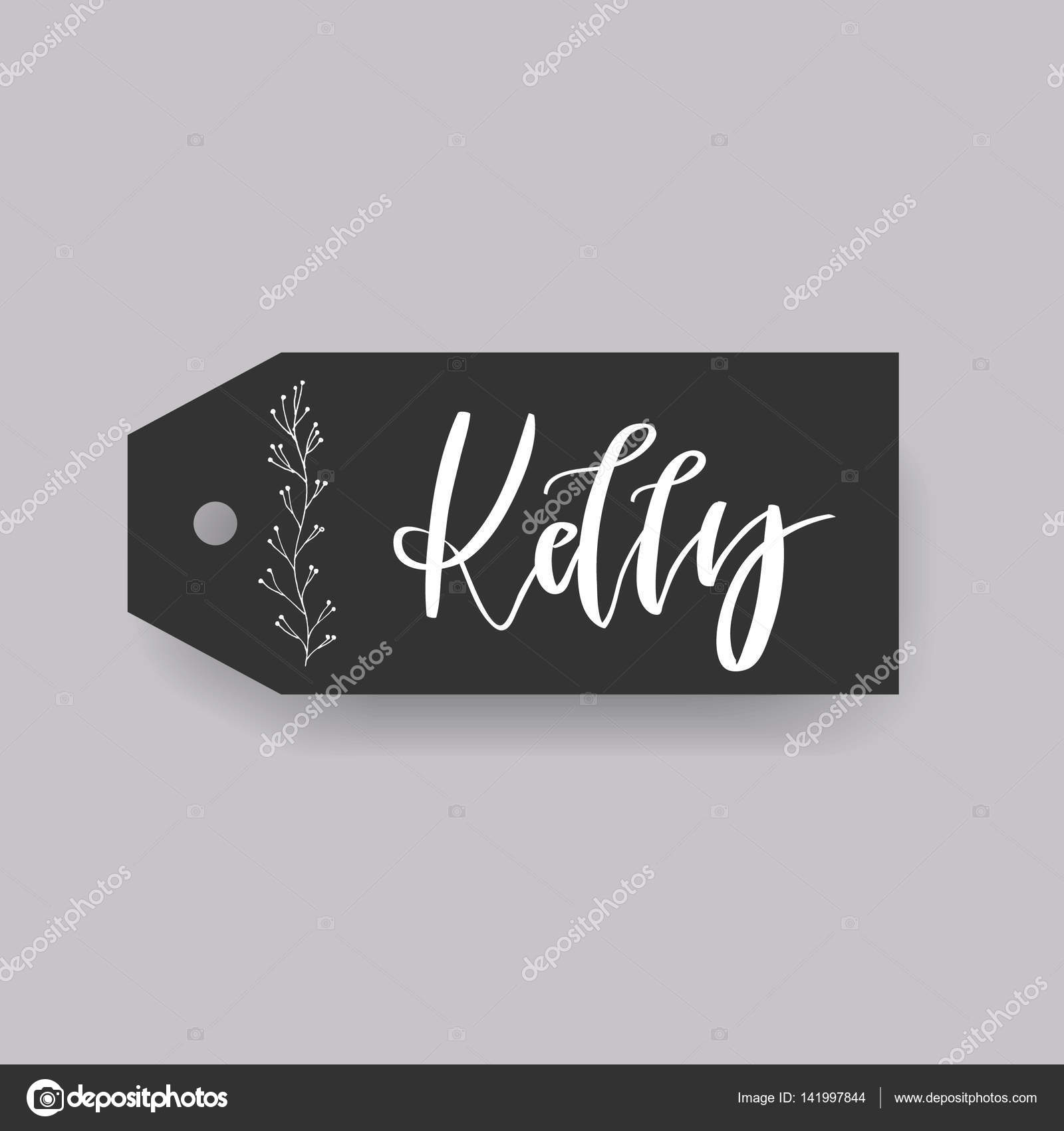 Kelly Name Design