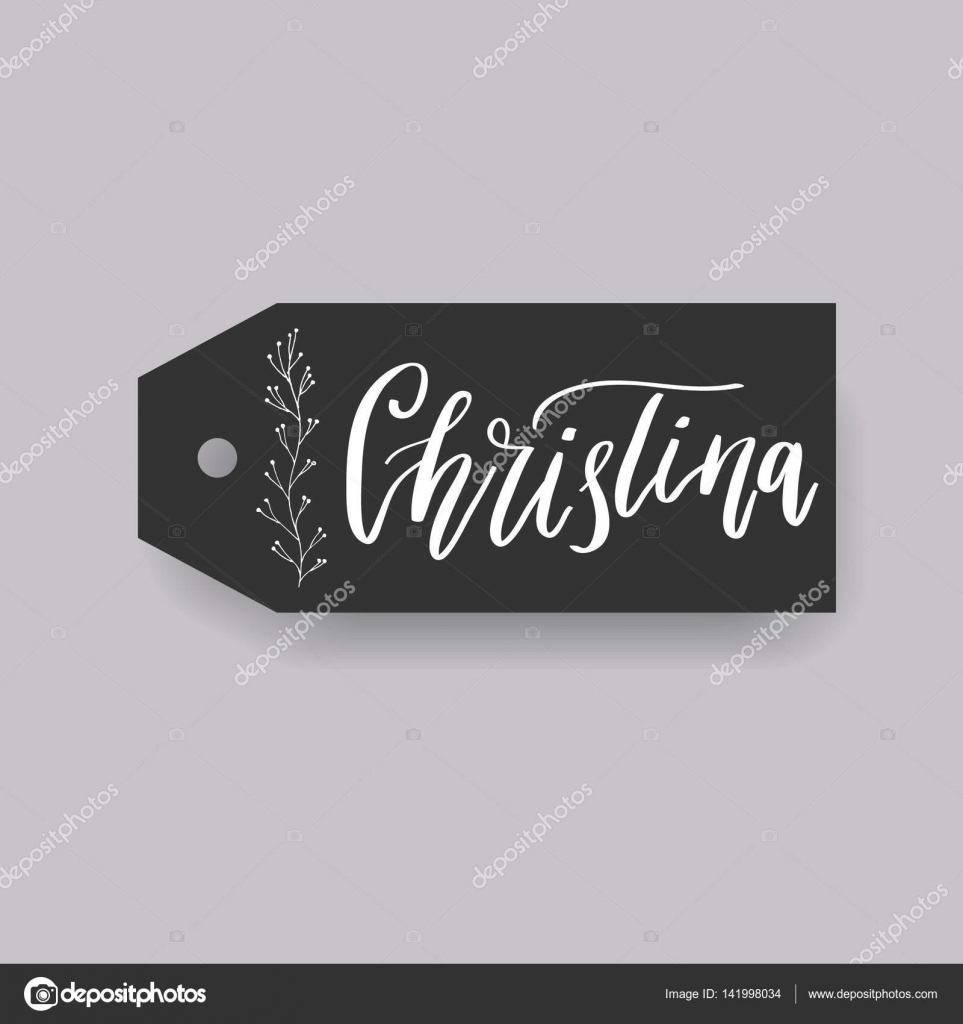 Christina Name Design