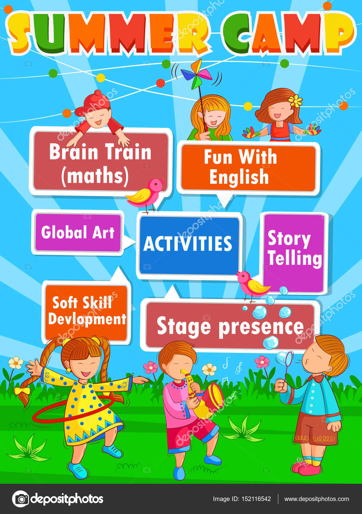 Poster Template For Kids