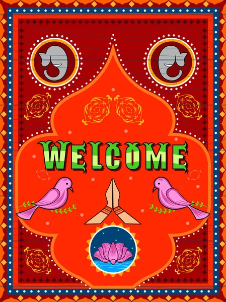 Indian Welcome Symbols